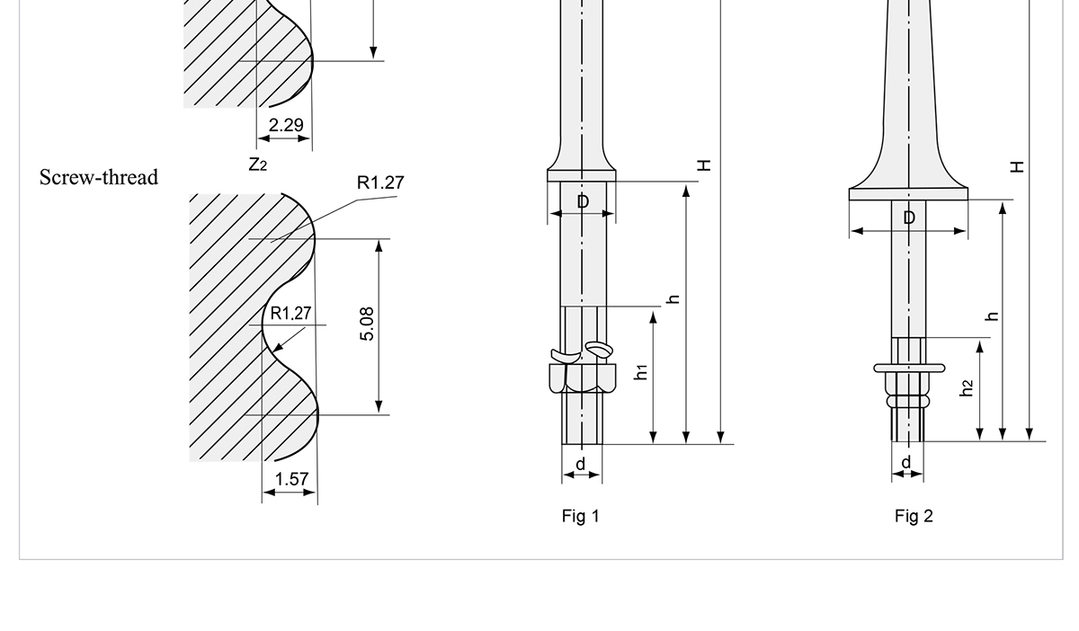 22kV Porcelain Pin Type Insulator for Overhead Transmission Line from ...